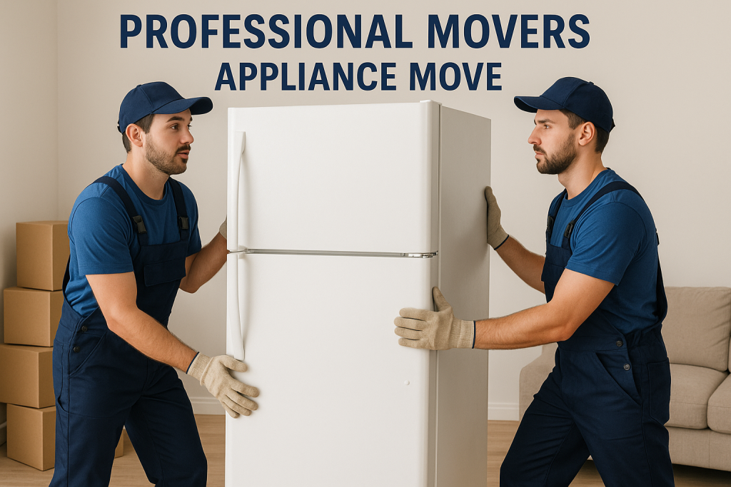 Appliance Movers: Ensuring a Safe and Effortless Move